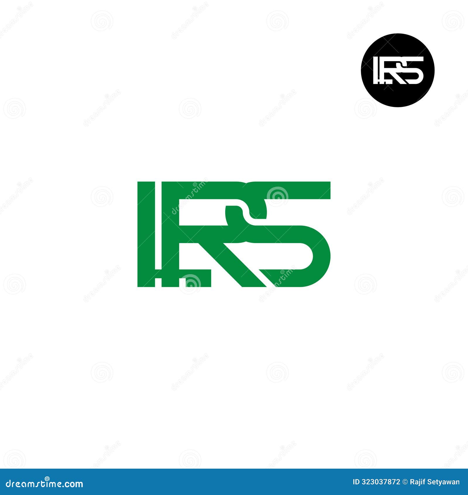 LRS Logo Letter Monogram Design Stock Vector - Illustration of ...