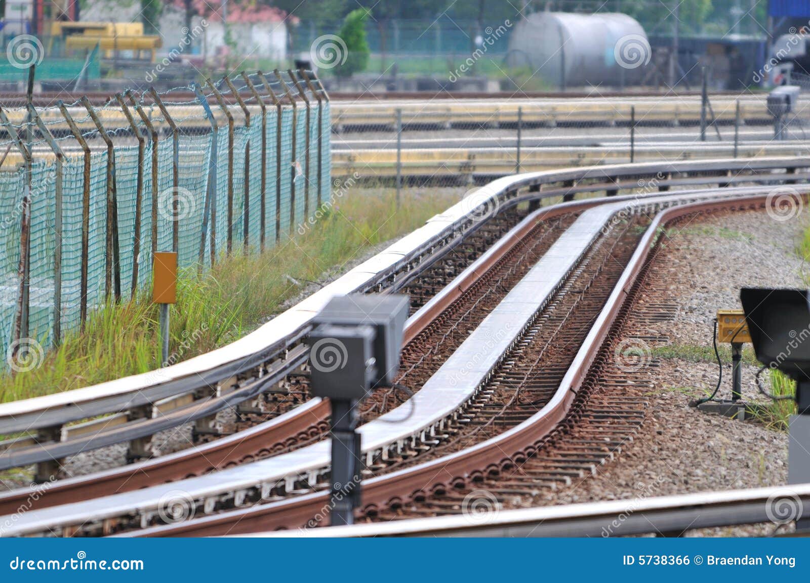 LRT Tracks stock photo. Image of light, transport, electric - 5738366