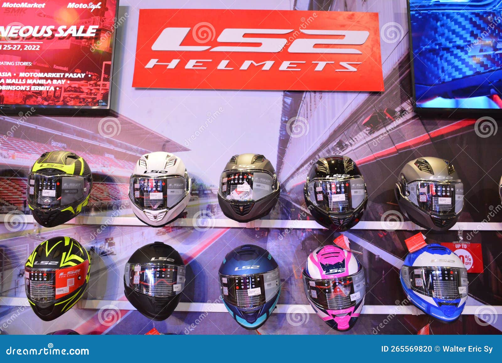Ls2 Helmets Display at Inside Racing Motorshow in Pasay, Philippines ...