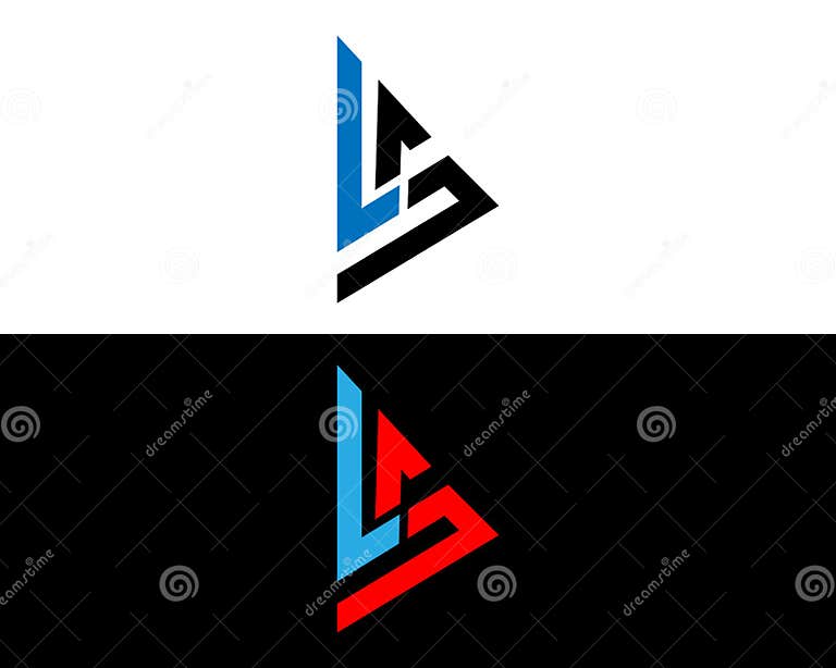 LS Initial Logo and Icon Design Stock Vector - Illustration of element ...