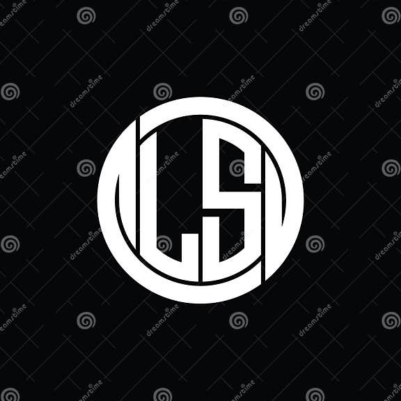 LS Logo Monogram Shield Inside Circle Shape Vector Images Design ...
