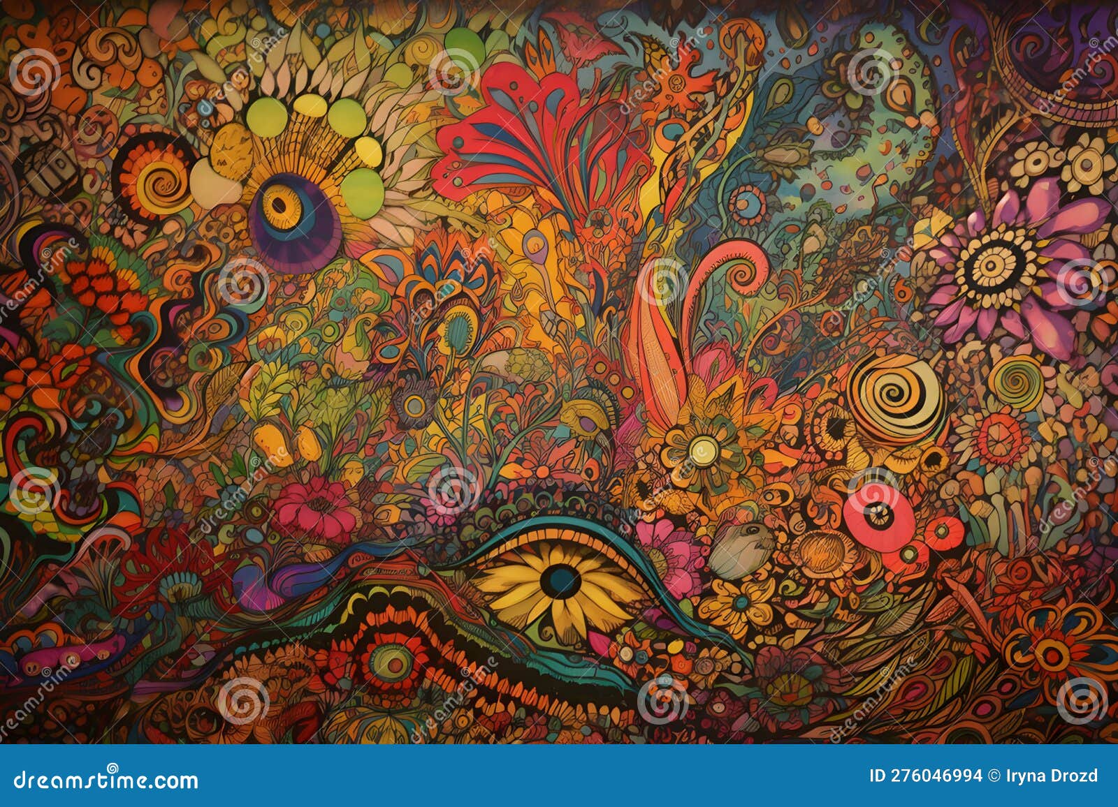 LSD Background. Color for Print, Poster. Generative AI Stock ...