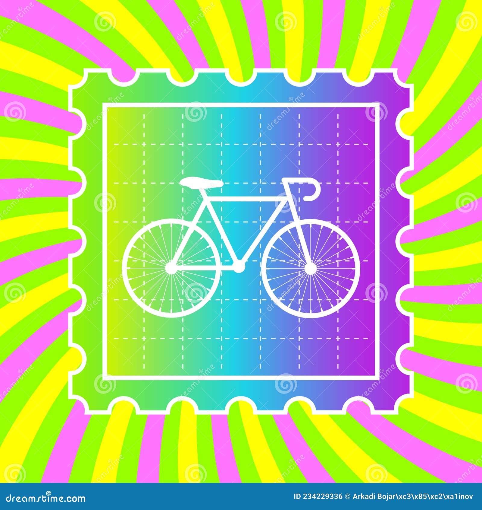 Lsd psychedelic poster stock vector. Illustration of clipart - 234229336