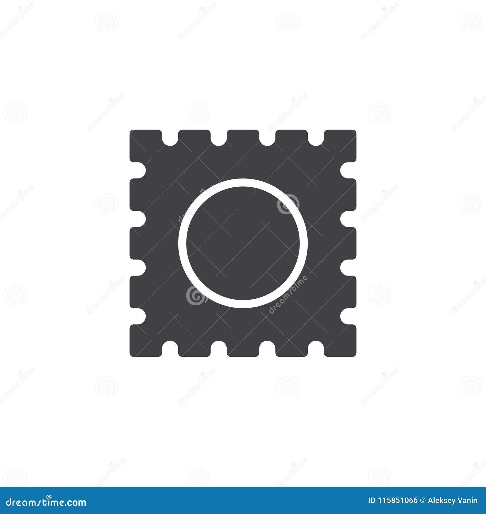 LSD tablet vector icon stock vector. Illustration of symbol - 115851066