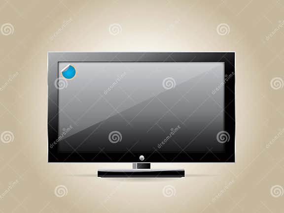 Lsd TV ilustración del vector. Ilustración de pegatina - 16119346