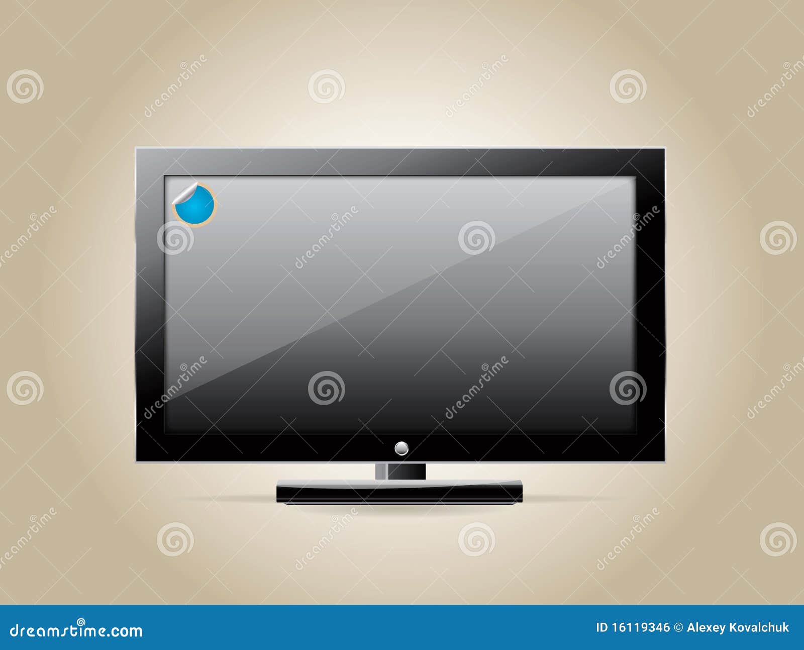 Lsd TV vector stock vector. Illustration of cinema, television - 16119346