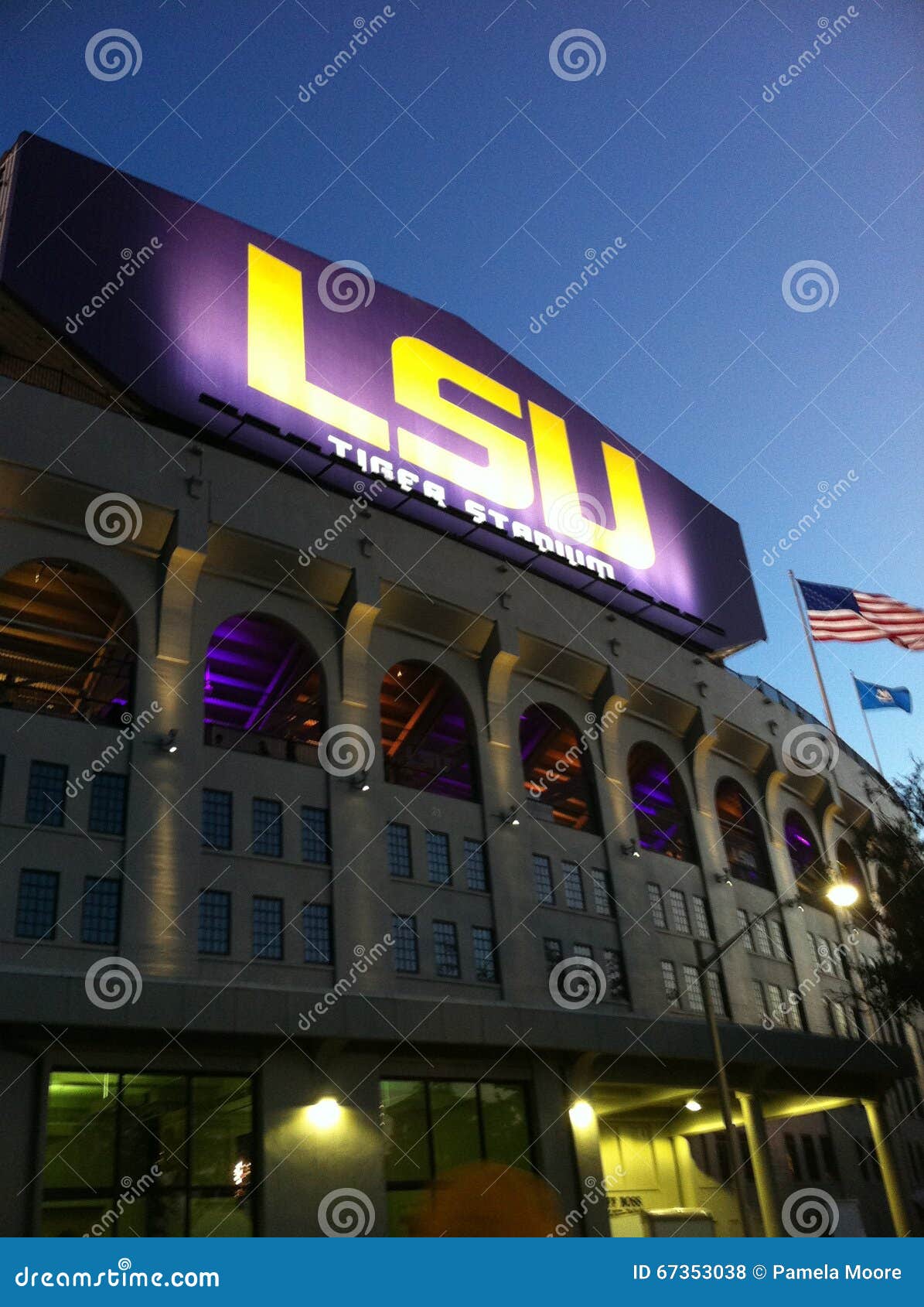 LSU editorial stock photo. Image of football, tigers - 67353038