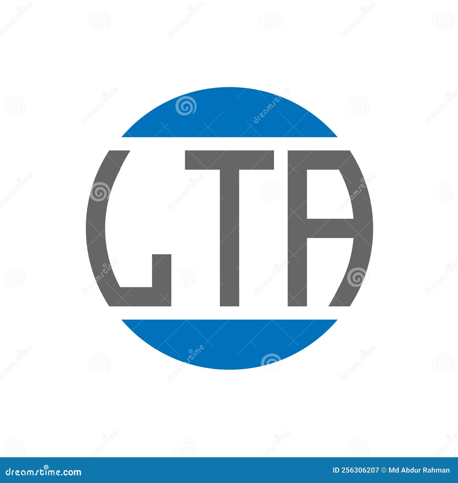 LTA Letter Logo Design on White Background. LTA Creative Initials ...
