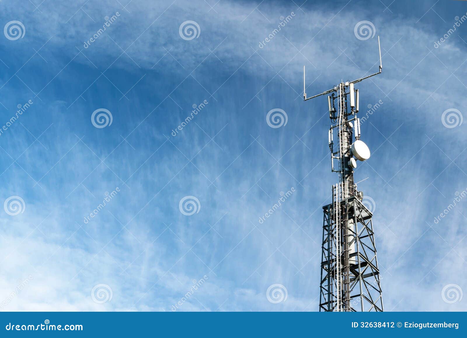 LTE Base Station stock photo. Image of tower, computer - 32638412