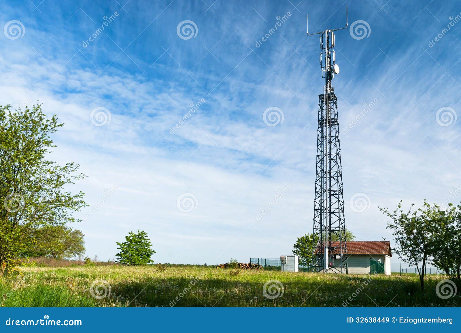 LTE Base Station stock image. Image of communication - 32638449