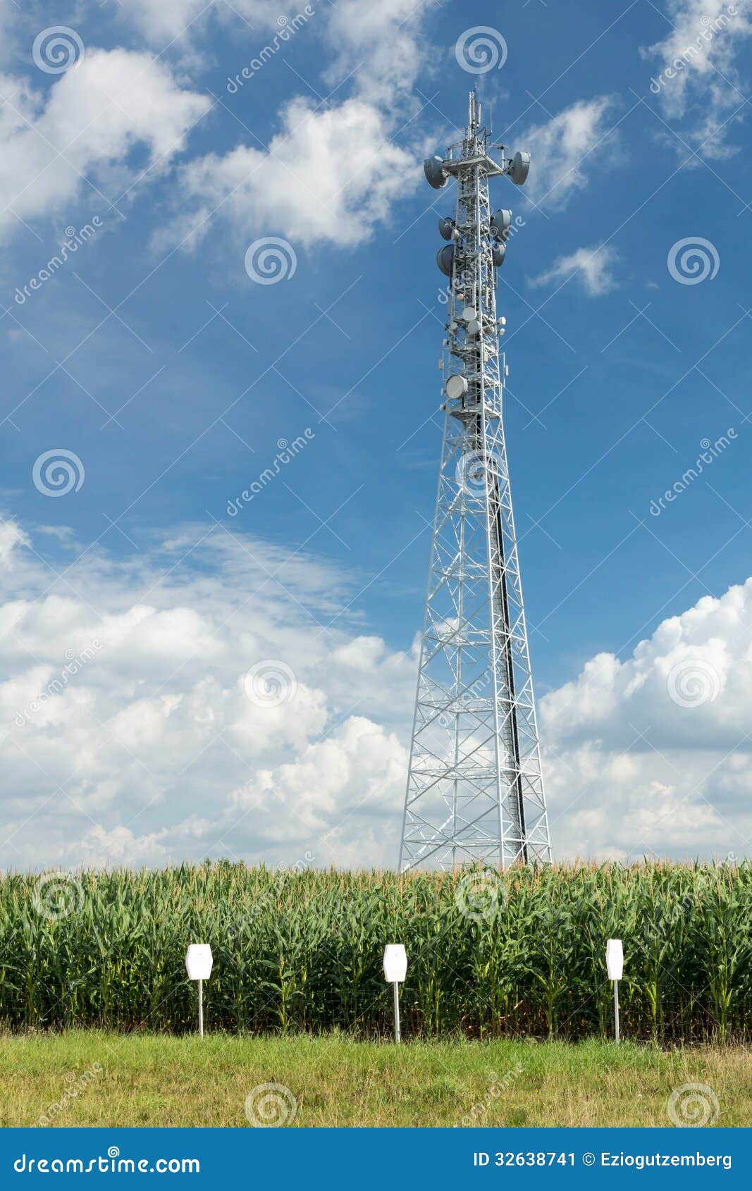 LTE Base Station stock image. Image of reception, station - 32638741