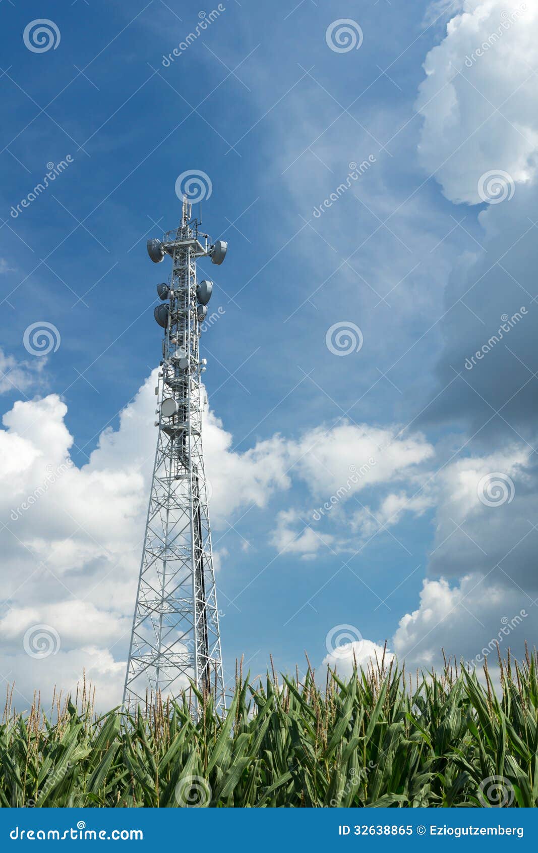 LTE Base Station stock image. Image of antenna, technology - 32638865