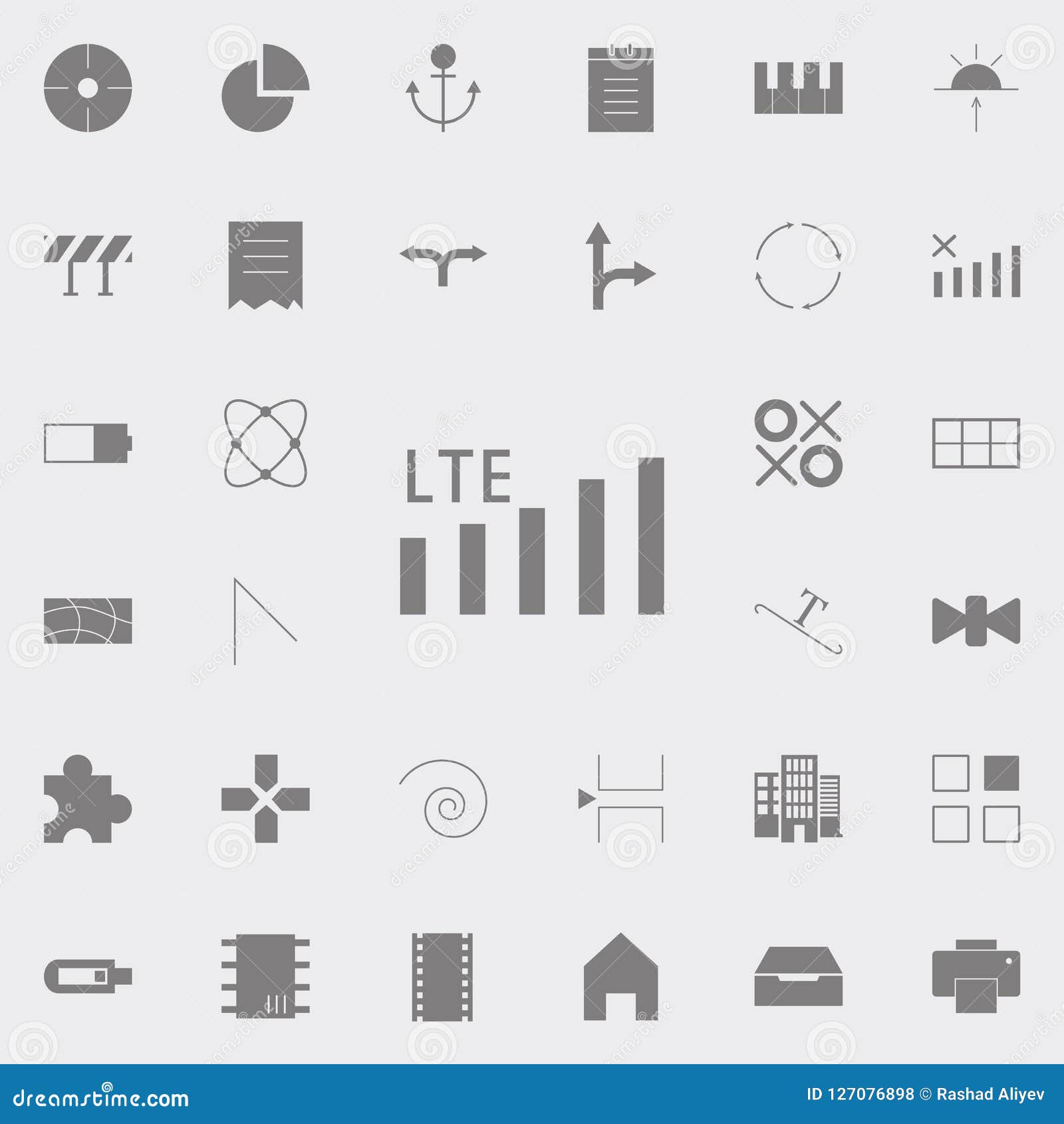 Lte Network Mobile Icon. Web Icons Universal Set for Web and Mobile ...