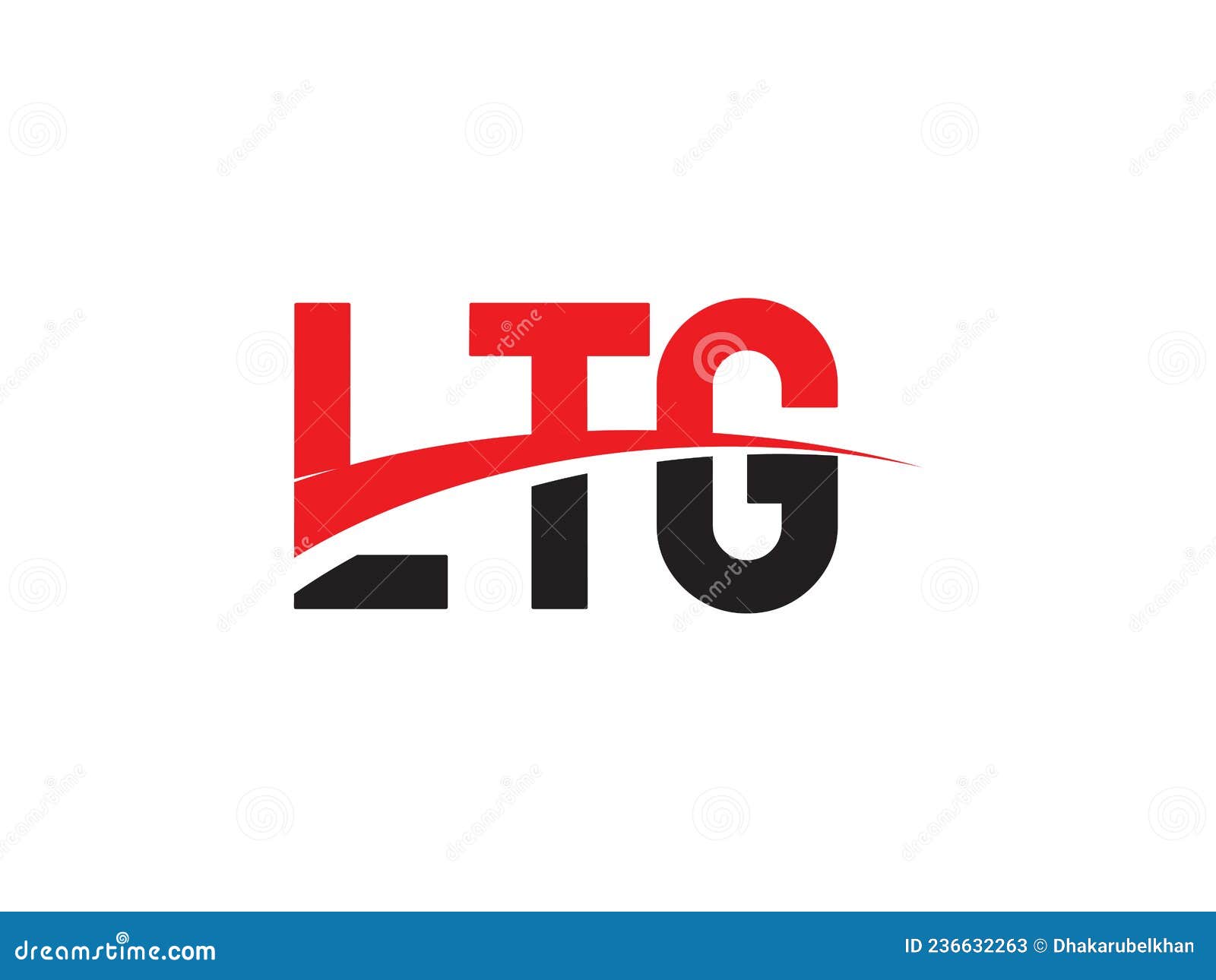 LTG Letter Initial Logo Design Stock Vector - Illustration of initial ...
