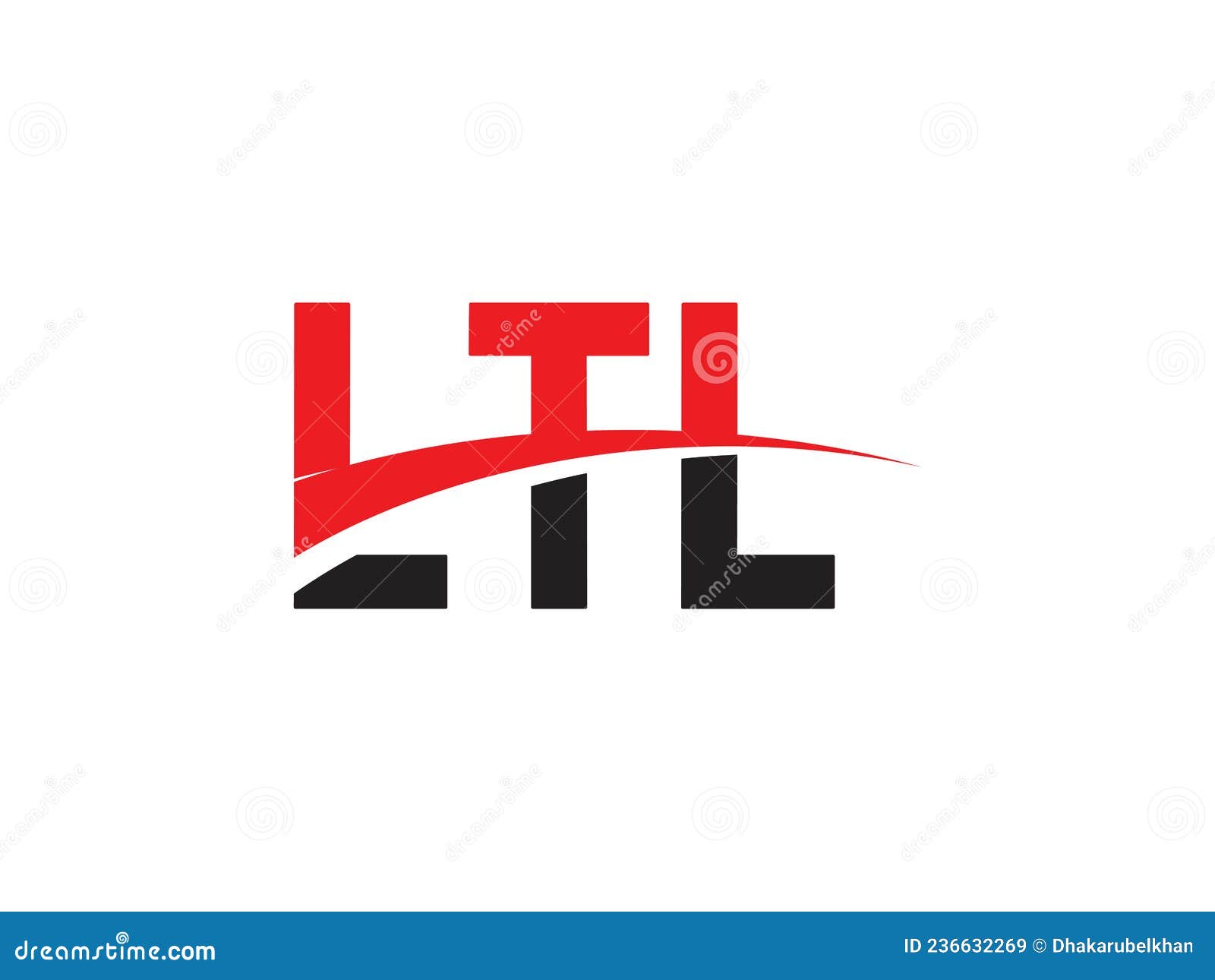 LTL Letter Initial Logo Design Stock Vector - Illustration of creative ...