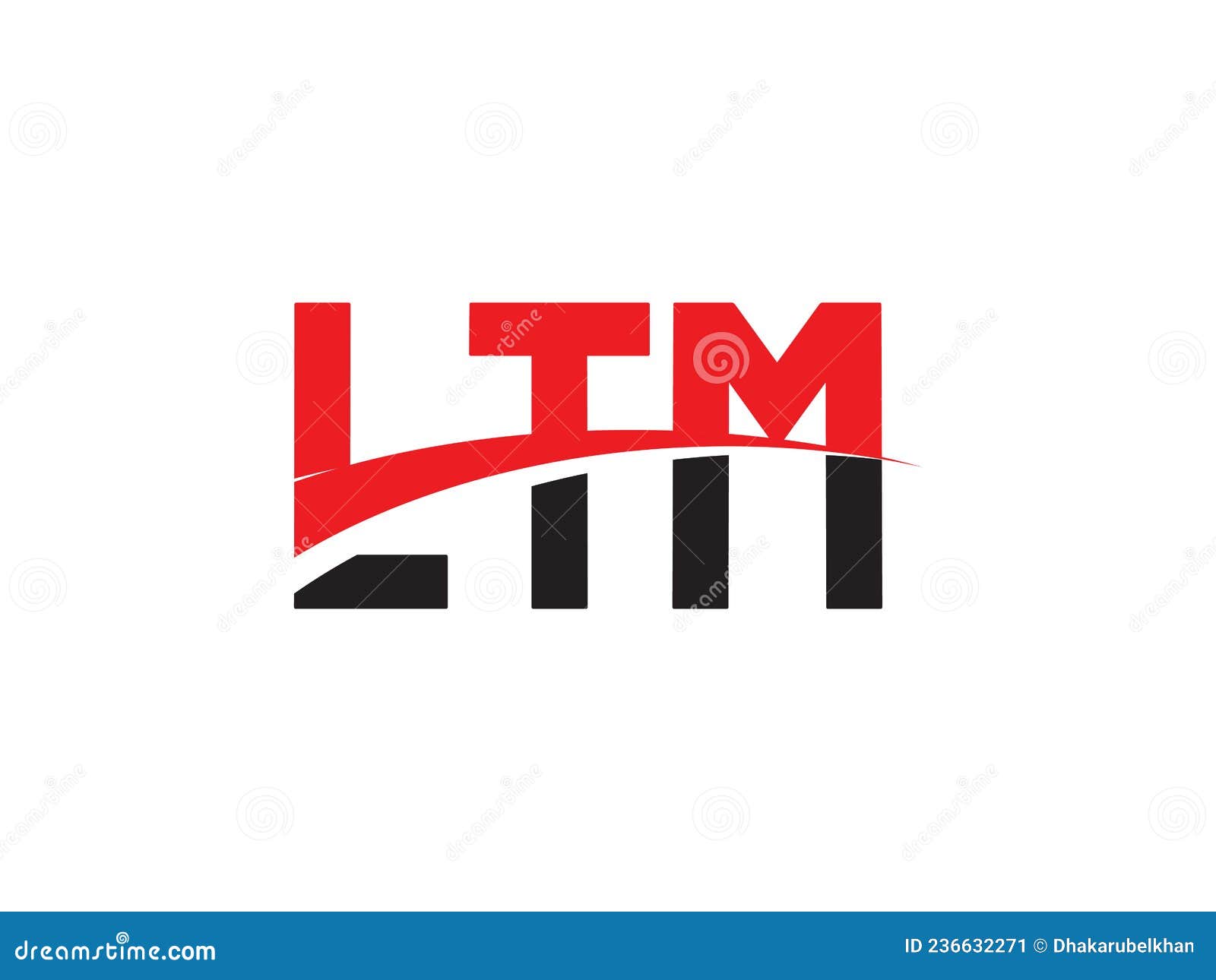 LTM Letter Initial Logo Design Stock Vector - Illustration of sign ...