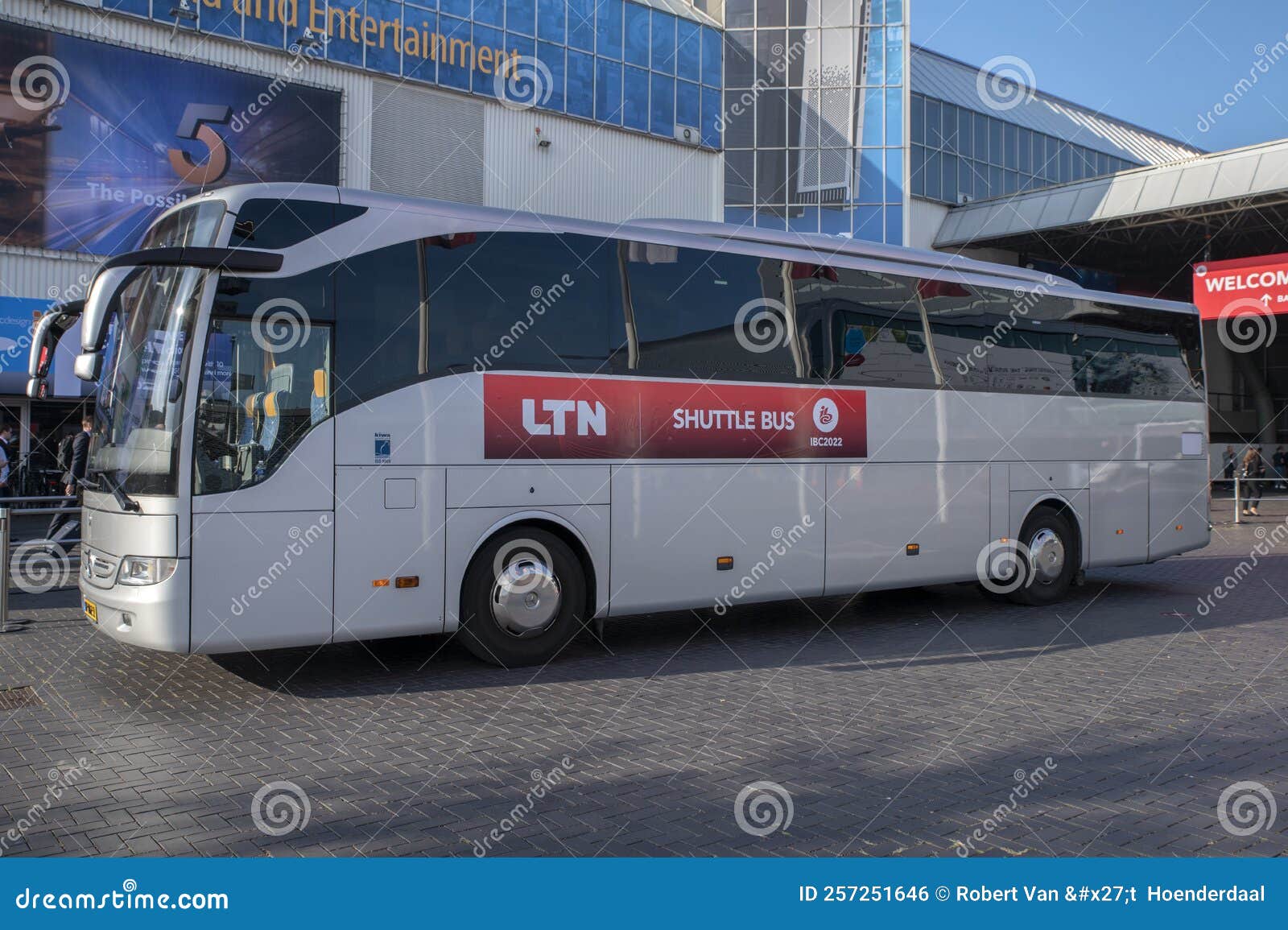 LTN Shuttle Bus at the Rai Complex at Amsterdam the Netherlands 11-9 ...
