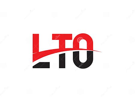 LTO Letter Initial Logo Design Stock Vector - Illustration of creative ...