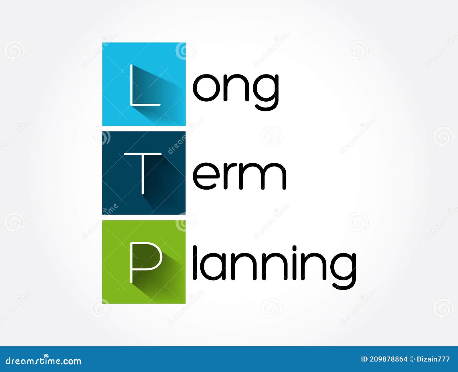 LTP - Long-Term Planning Acronym, Health Concept Background Royalty ...