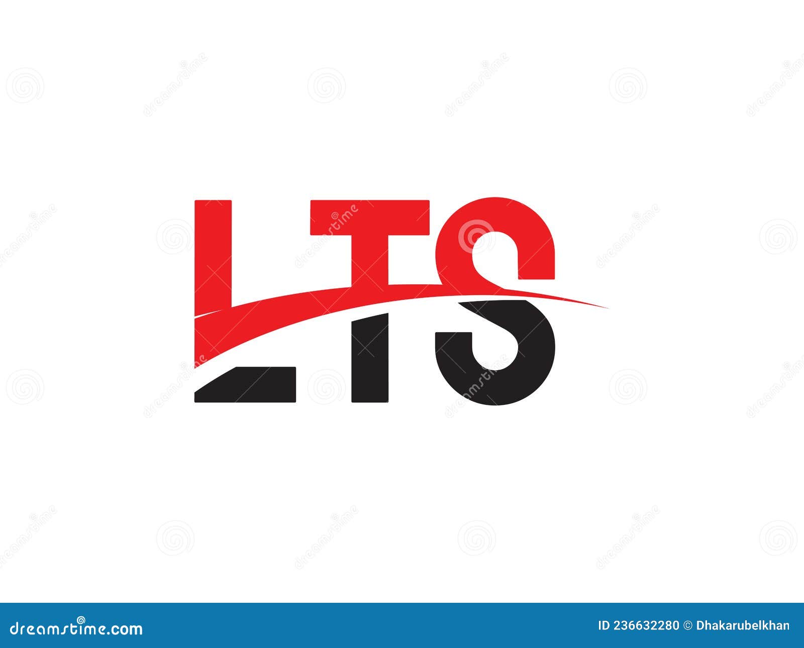 LTS Letter Initial Logo Design Stock Vector - Illustration of business ...