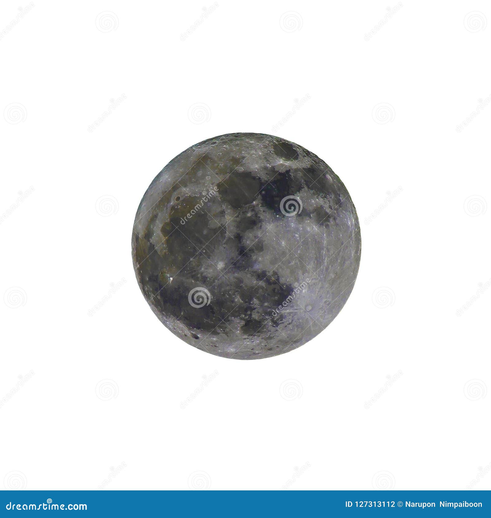 Lua bonita isolada foto de stock. Imagem de fundo, mês - 127313112