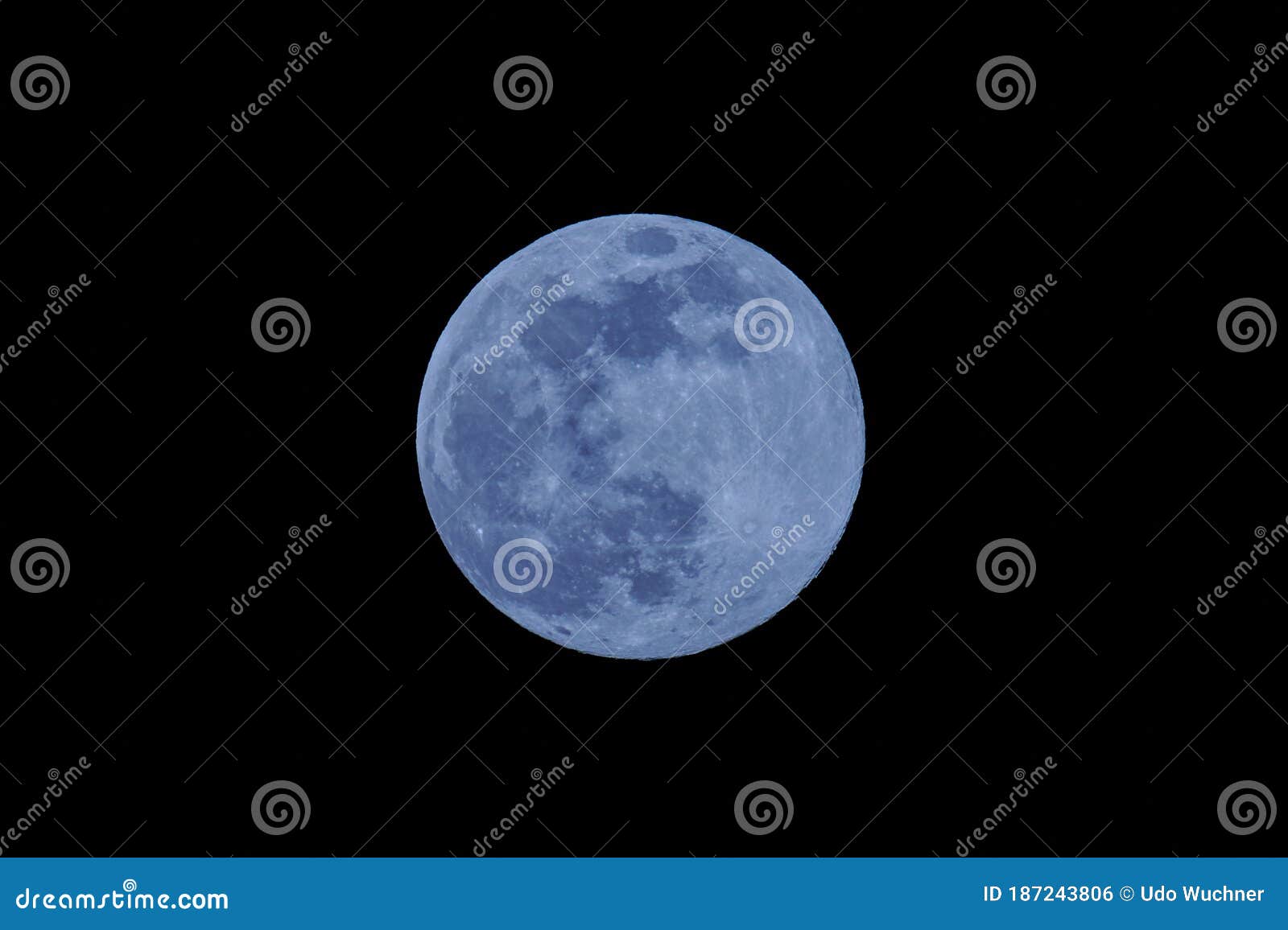 Lua Cheia Em Nove Temperaturas De Cor Foto de Stock - Imagem de noite ...
