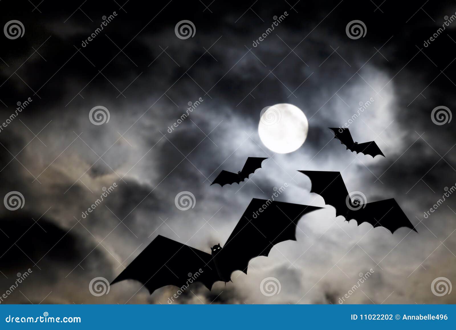 Lua de Halloween ilustração stock. Ilustração de céu - 11022202