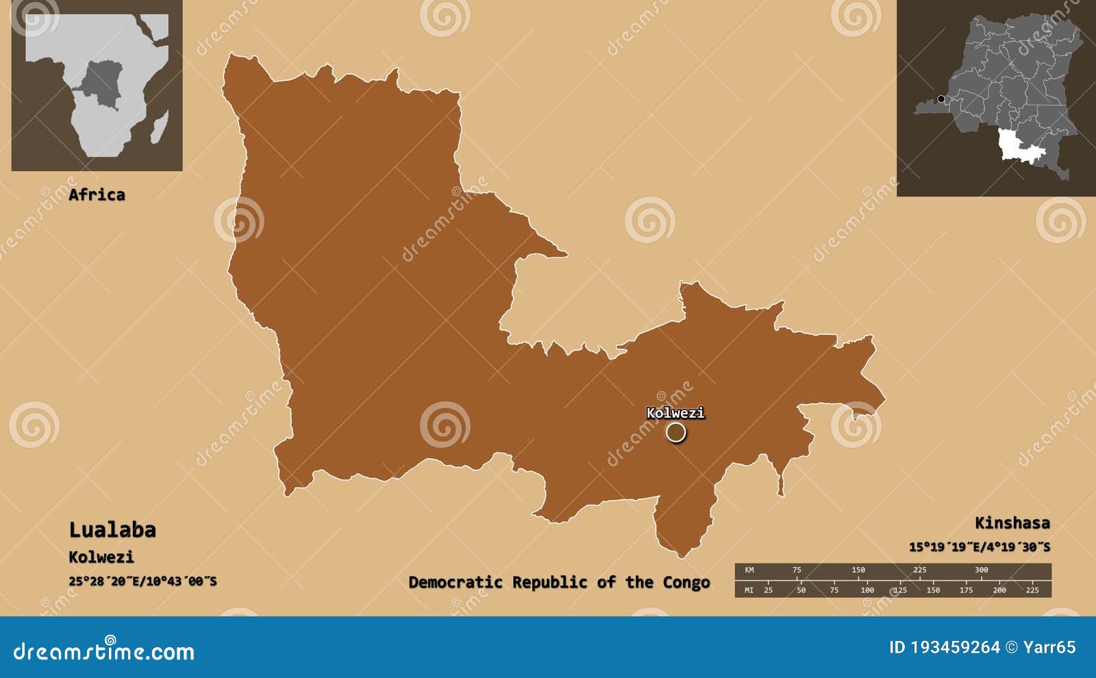 Lualaba, Province of Democratic Republic of the Congo,. Previews ...