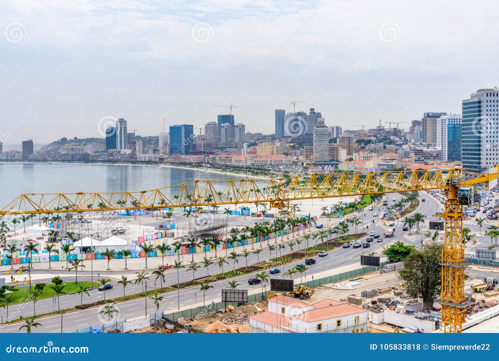 Luanda, Angola foto de archivo editorial. Imagen de áfrica - 105833818