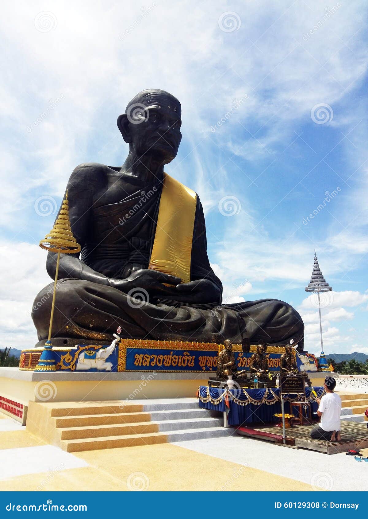 Luang PHO Ngoen (THAILAND) editorial stock photo. Image of buddha ...