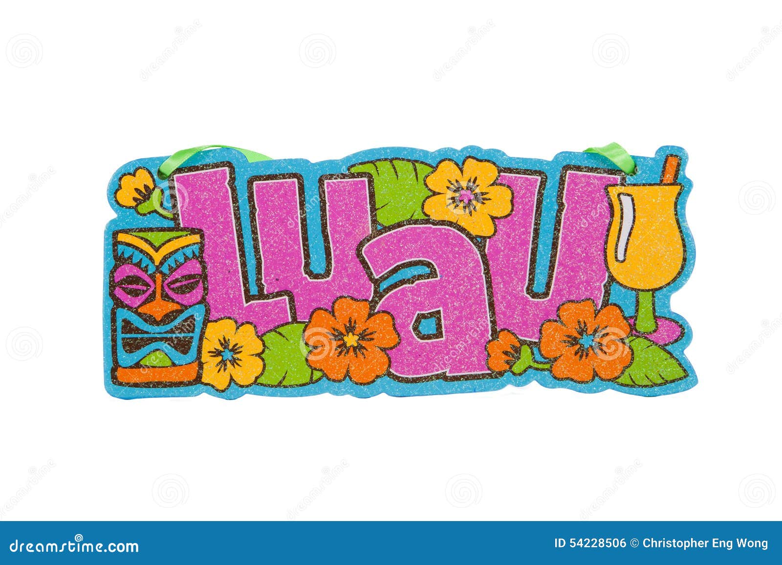 Luau stock photo. Image of object, luau, sign, tropical - 54228506