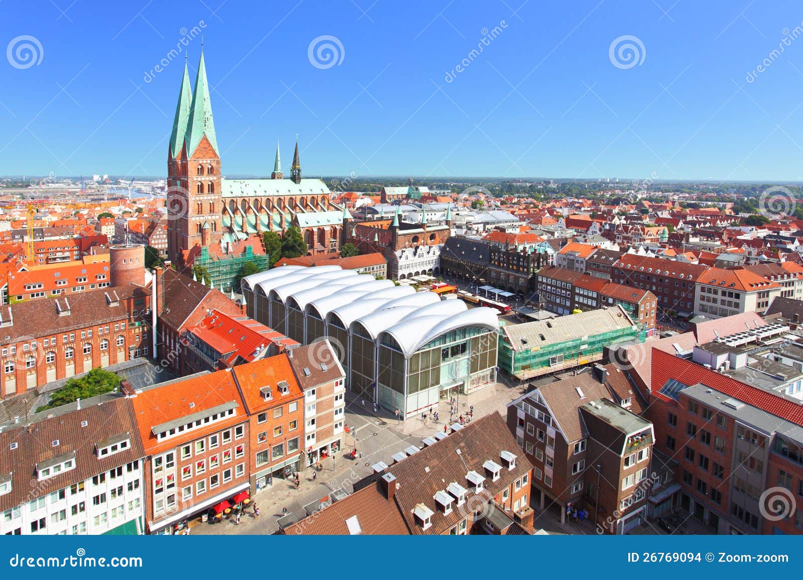 Lubeck stock photo. Image of lubek, hanseatic, gothic - 26769094