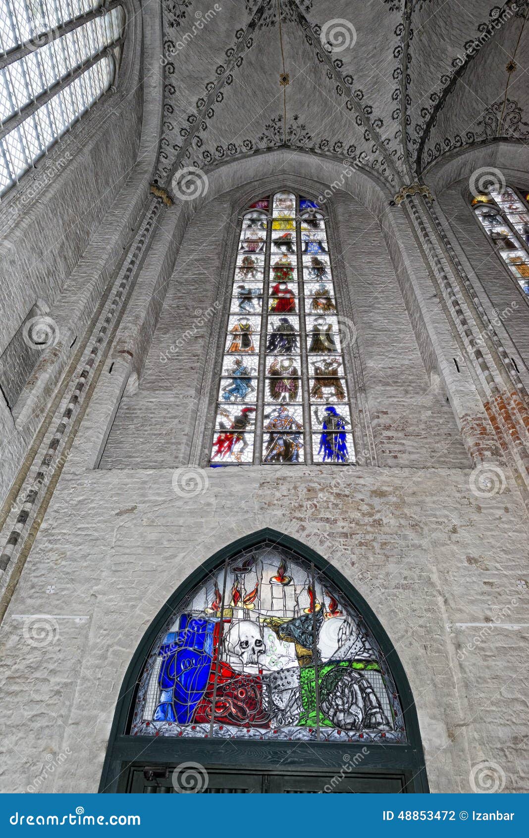 Lubeck church stock photo. Image of heritage, famous - 48853472
