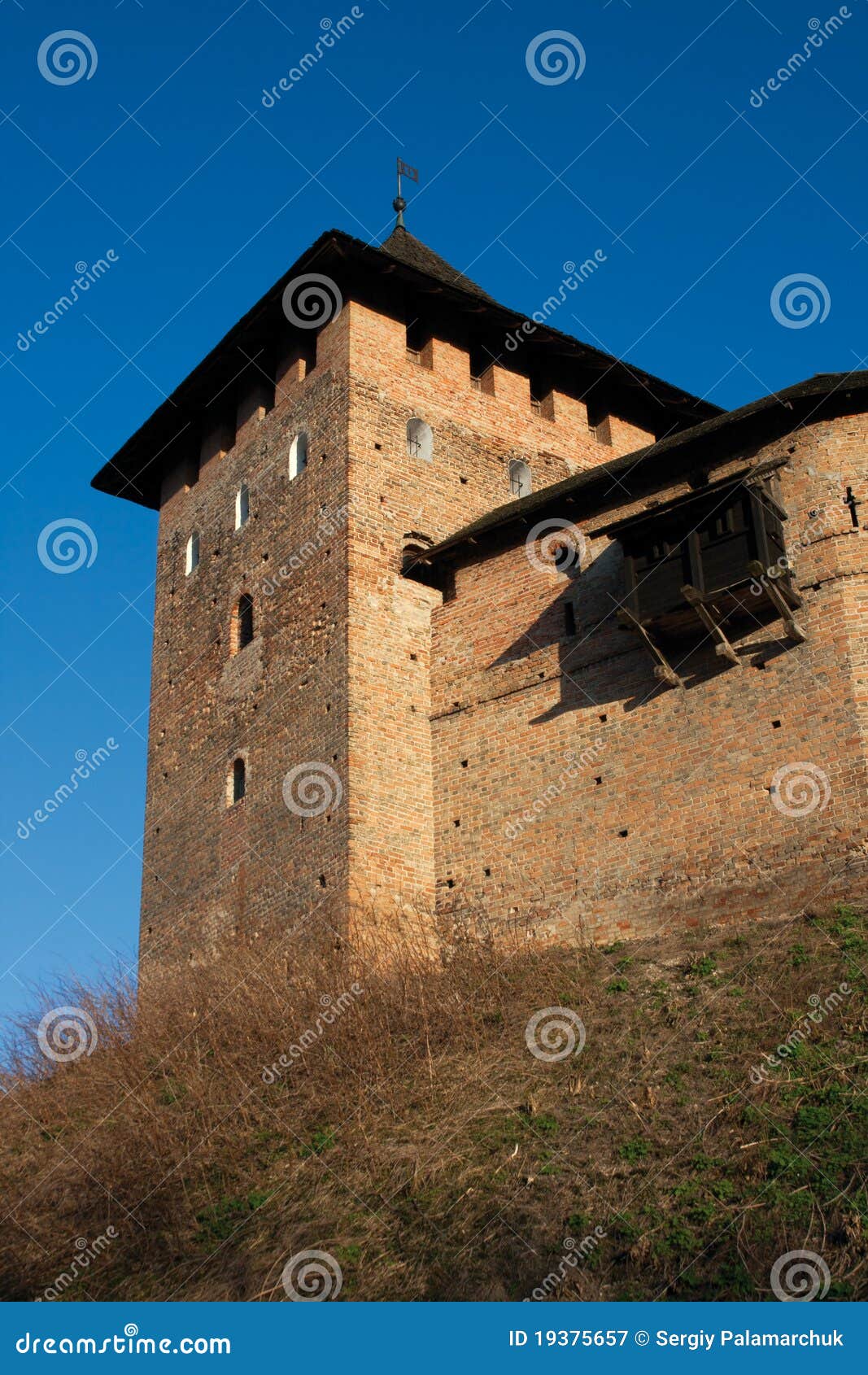 Lubert castle in Lutsk stock image. Image of defense - 19375657