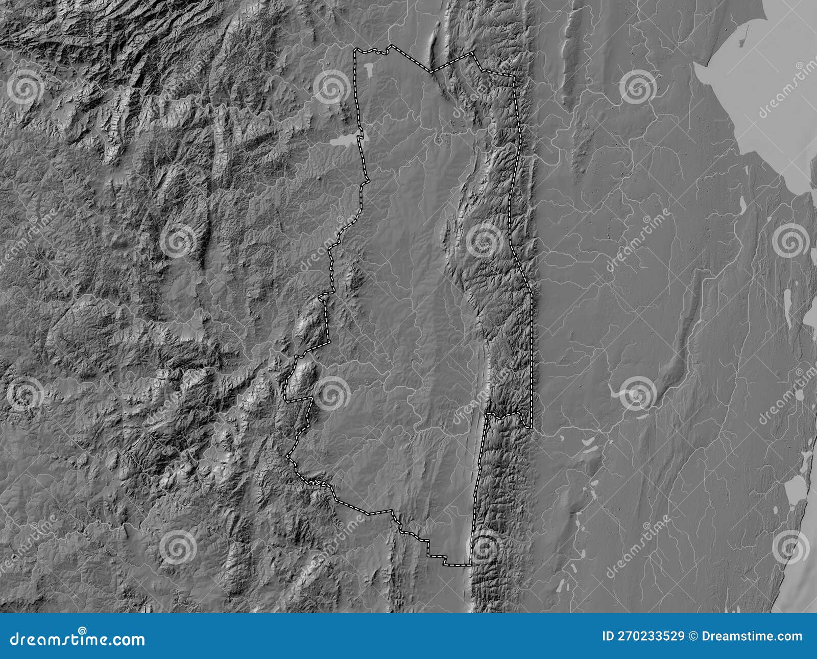 Lubombo, Eswatini. Bilevel. No Legend Stock Illustration - Illustration ...