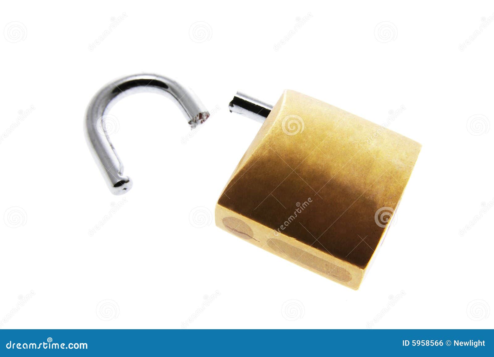 Lucchetto rotto fotografia stock. Immagine di vita, danni - 5958566