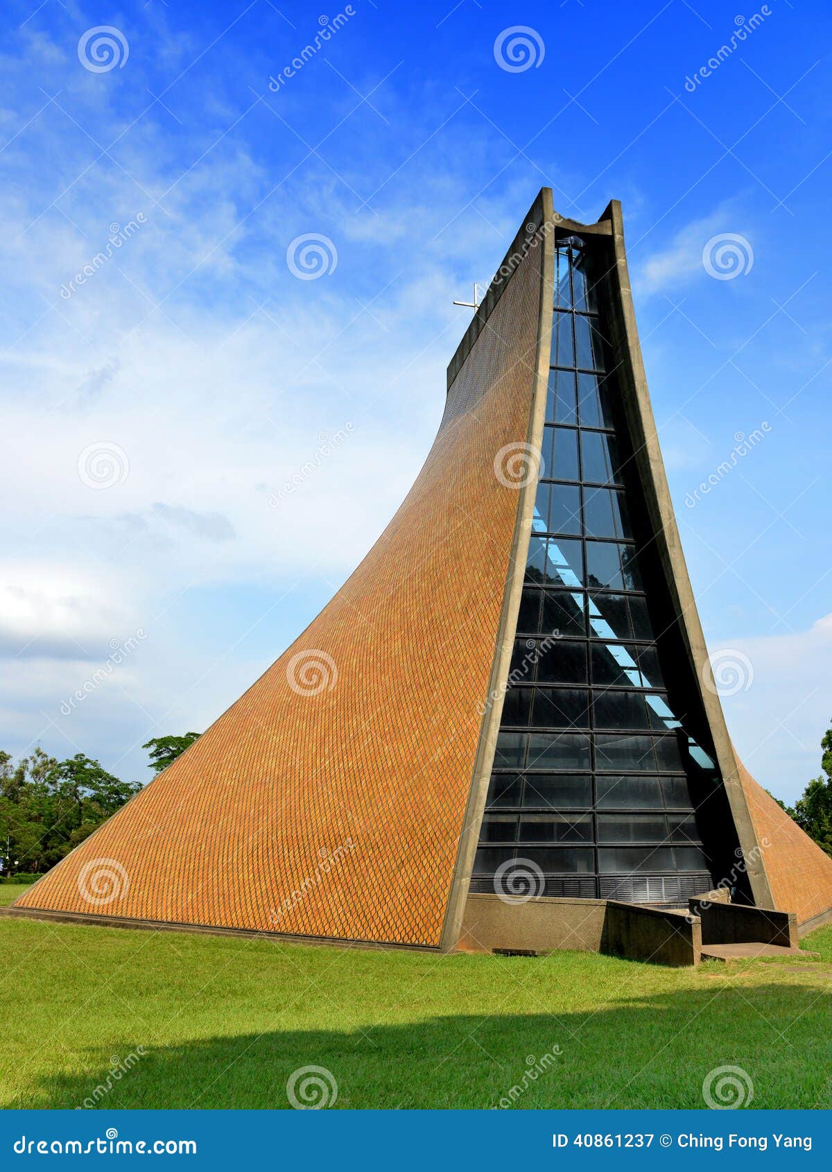 Luce Memorial Chapel photographie éditorial. Image du chapelle - 40861237