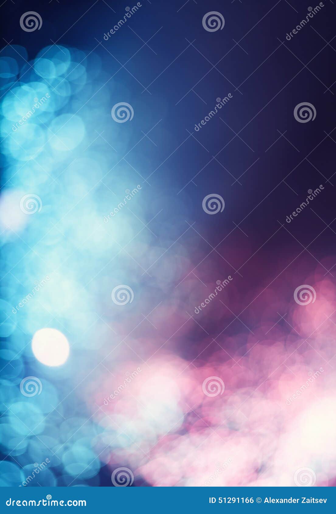 Luce Viola Blu Dell'estratto Del Bokeh Illustrazione di Stock ...