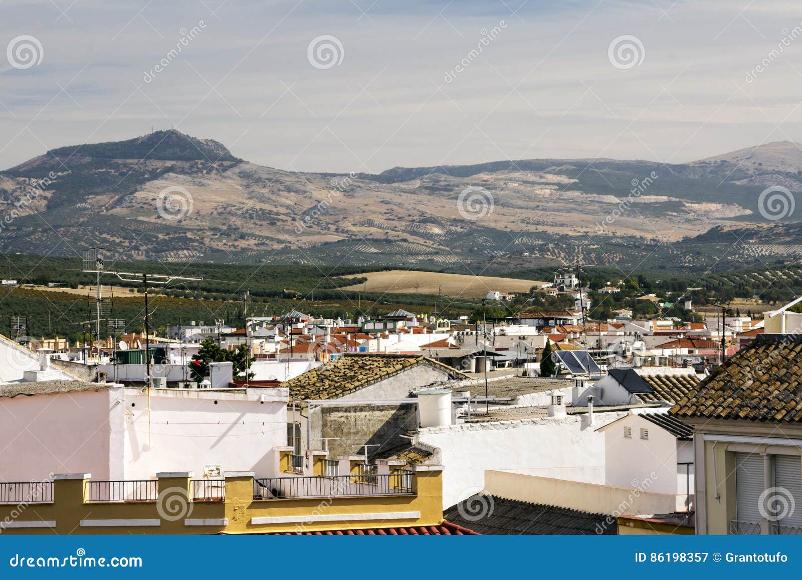 Lucena image stock. Image du ville, aérien, cordoue, cache - 86198357