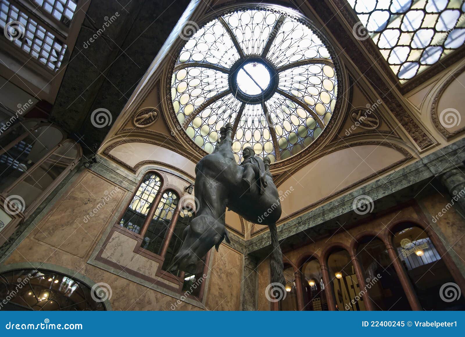 Lucerna Palace at Prague editorial image. Image of famous - 22400245
