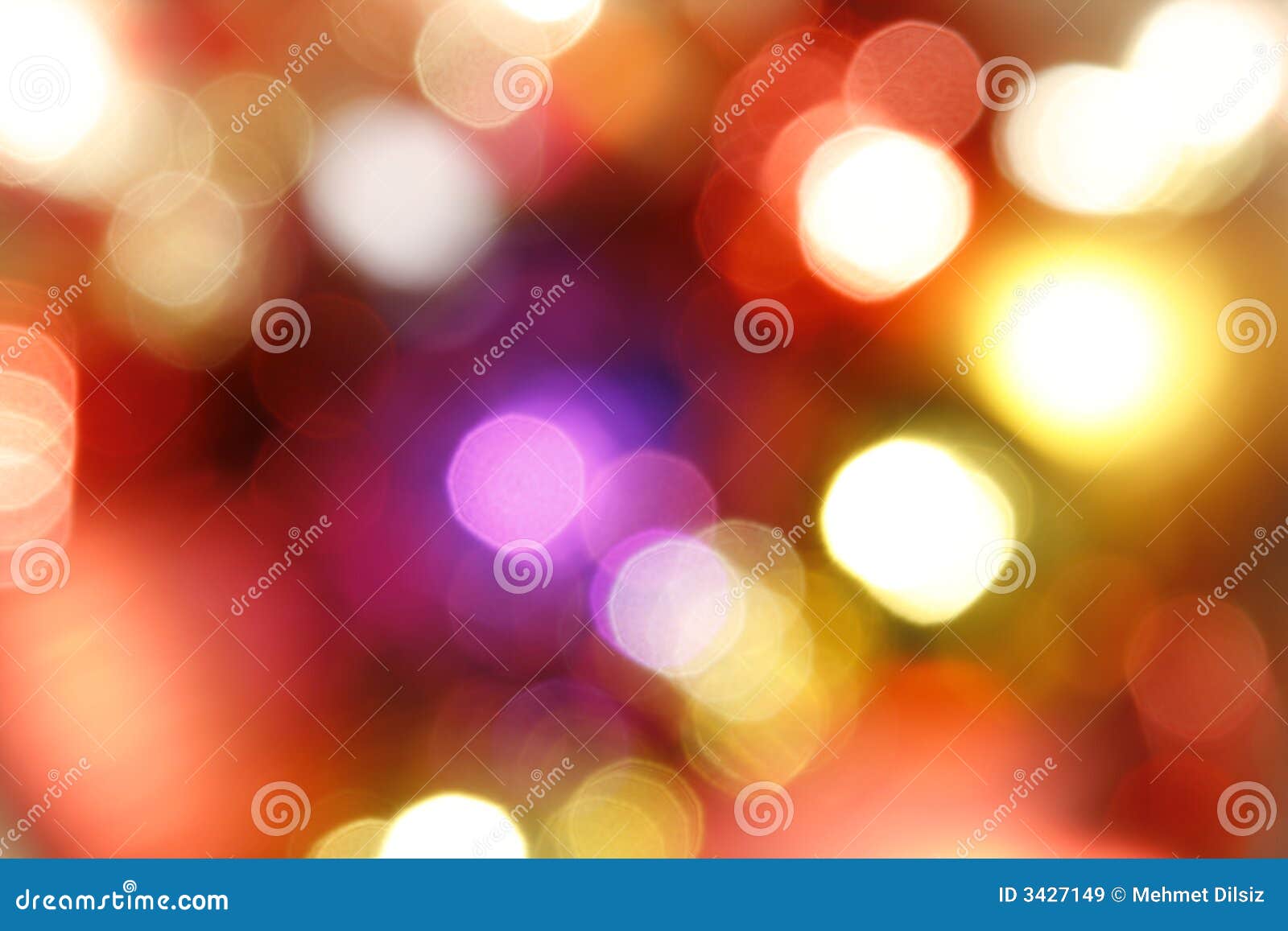 Luces Abstractas Del Día De Fiesta Imagen de archivo - Imagen de ...