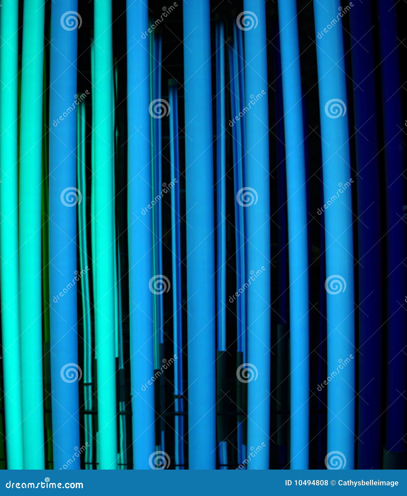 Luces azules foto de archivo. Imagen de luces, vertical - 10494808