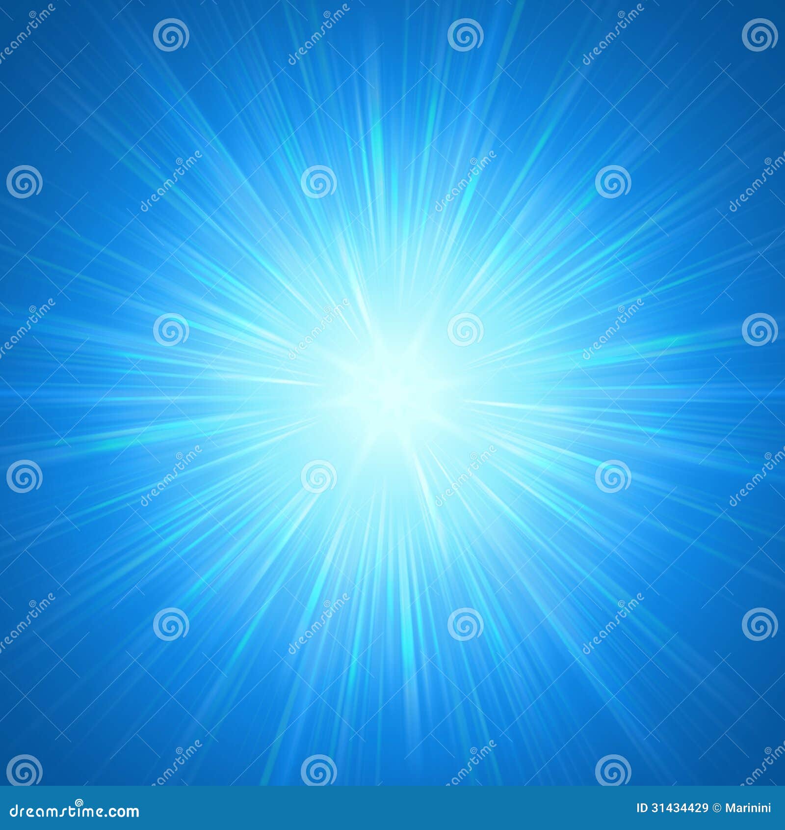 Luces azules brillantes stock de ilustración. Ilustración de flama ...