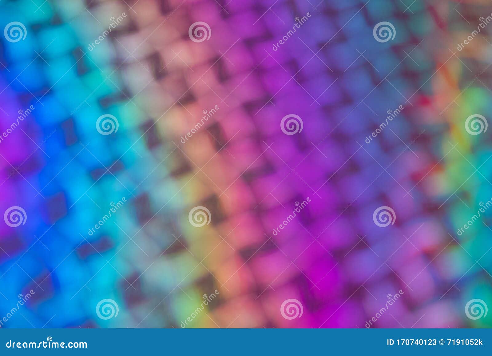 Luces Transversales De Varios Colores Difuminados Imagen de archivo ...