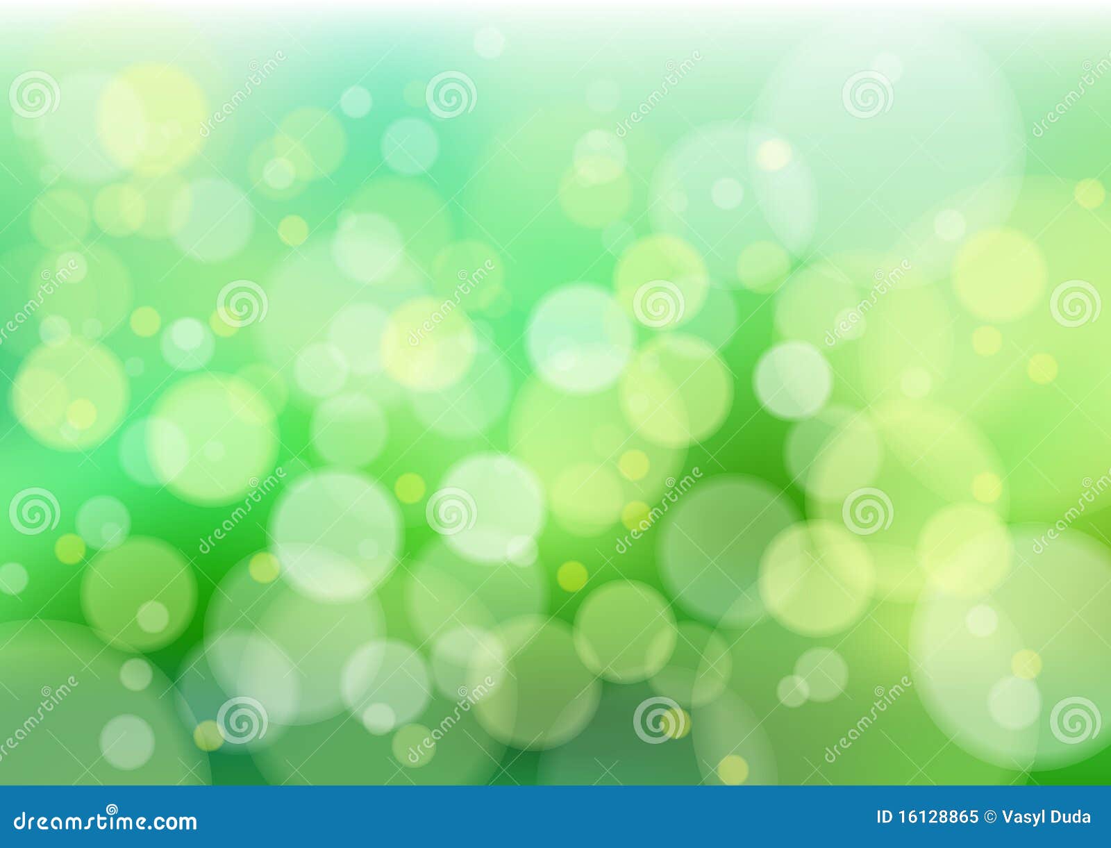 Luces verdes del defocus ilustración del vector. Ilustración de ...