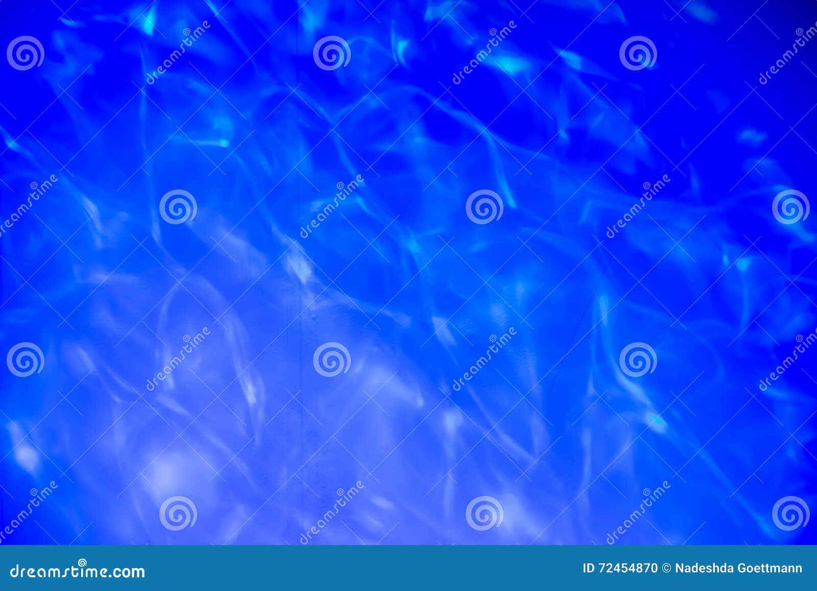 Luces Y Efecto Azules Defocused Del Agua Foto de archivo - Imagen de ...