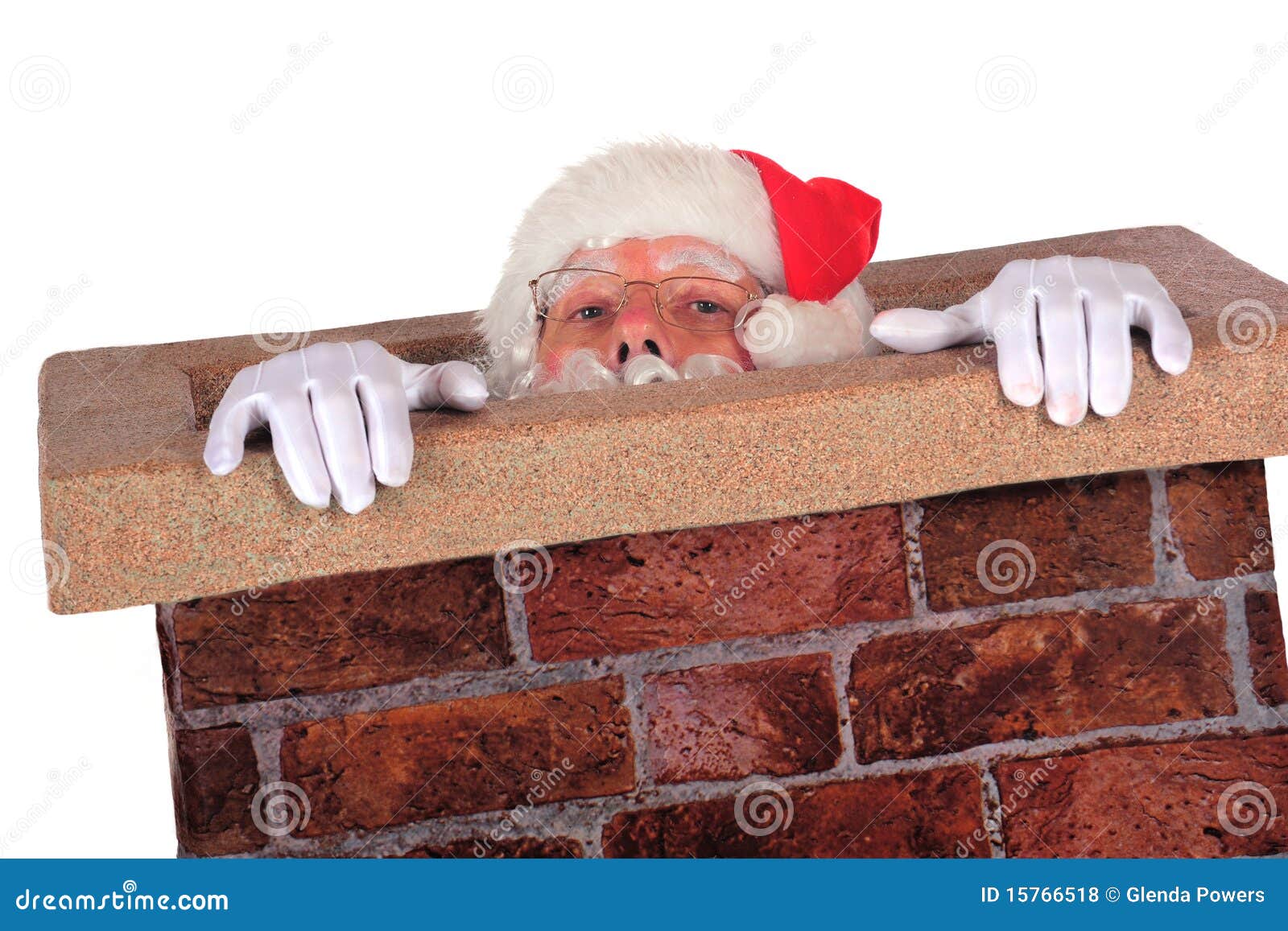 Lucha de Santa foto de archivo. Imagen de navidad, escalada - 15766518