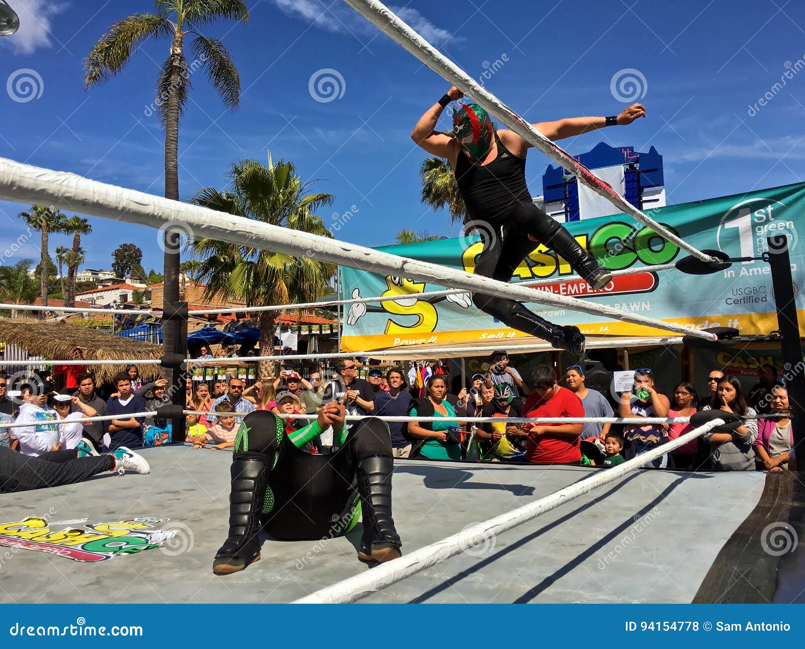 Lucha Libre Mexican Wrestling Redaktionelles Stockfoto - Bild von ...