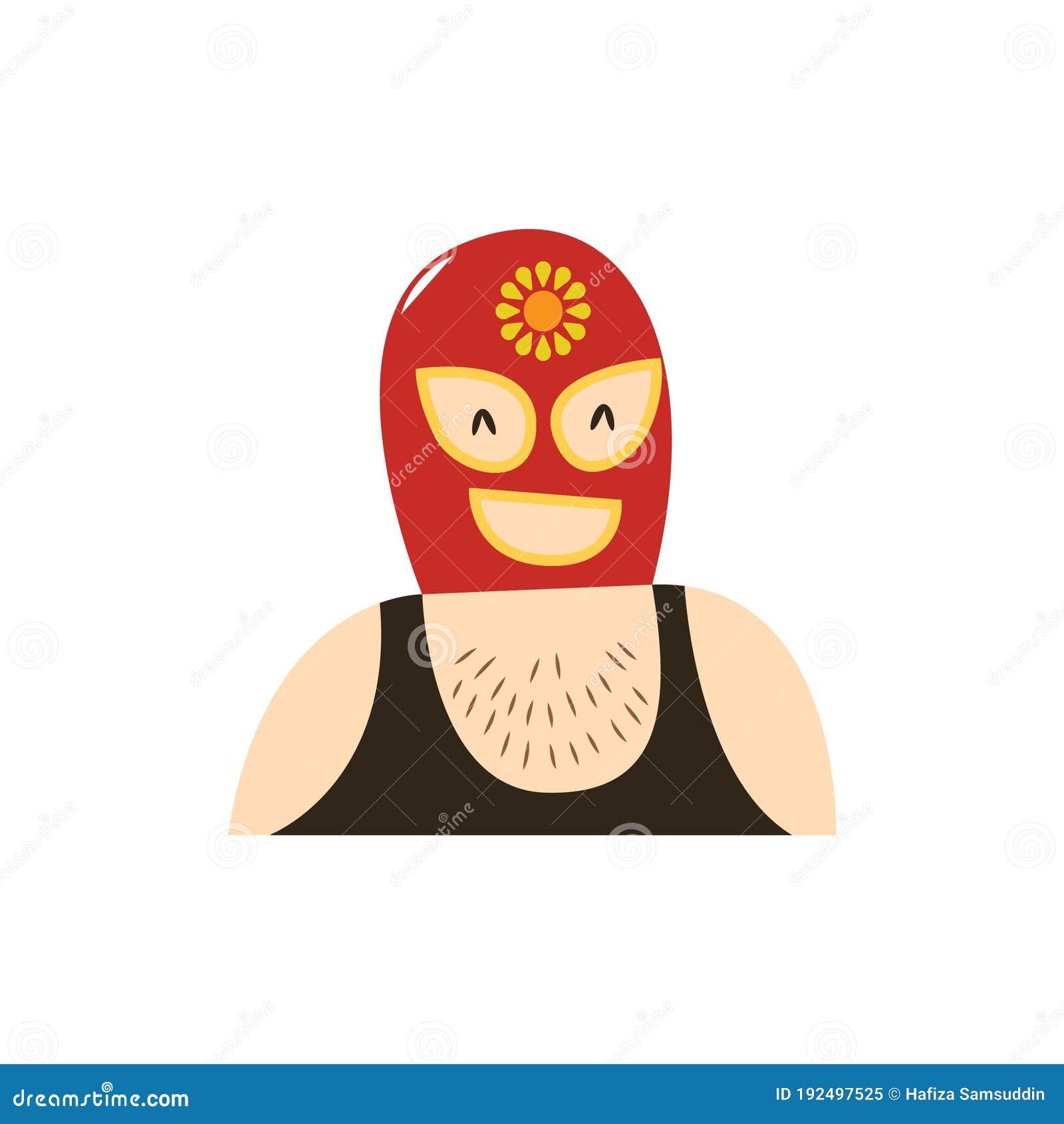 Lucha Libre. Vector Illustration Decorative Design Stock Vector ...