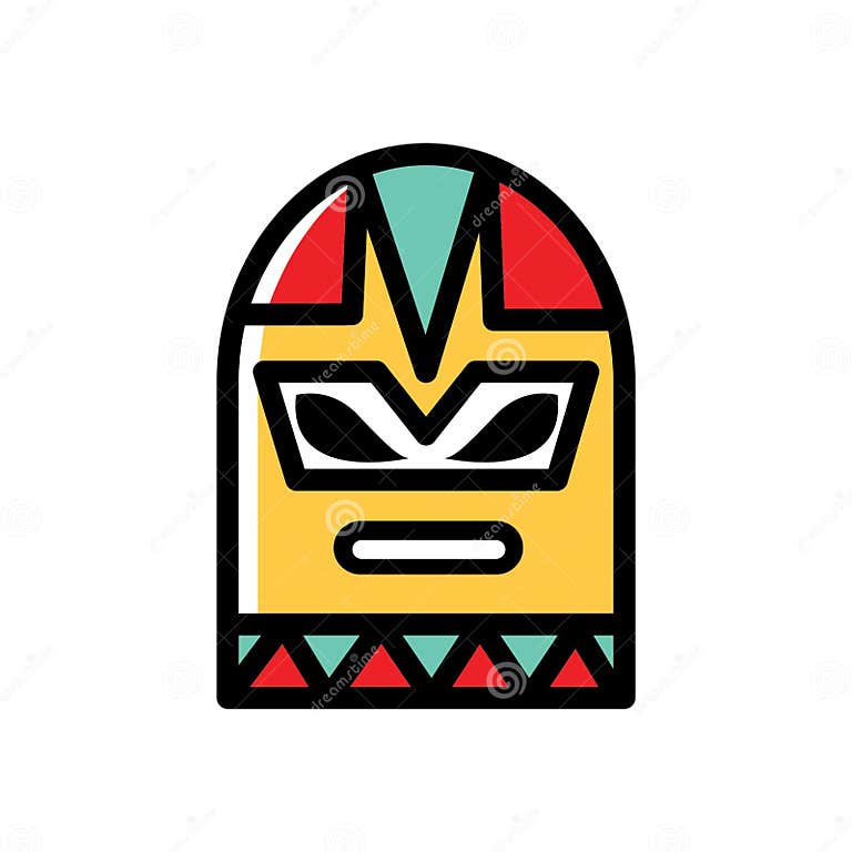 Lucha Libre. Vector Illustration Decorative Design Stock Vector ...